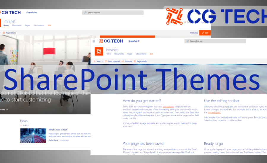 SHAREPOINT THEMES – CG TECH SHAREPOINT THEMES – CG TECH